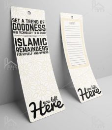 Reminders Bookmark (Set Of 3) | Bookmark | islamicshop