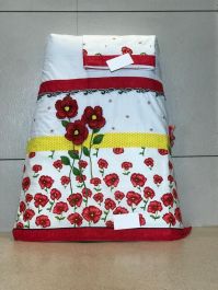 White Rida With Machine Embroidery | Ridas | Islamic Shop