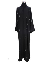 Combination of Crystal Handwork Abaya | Modest Abaya | Islamic Shop